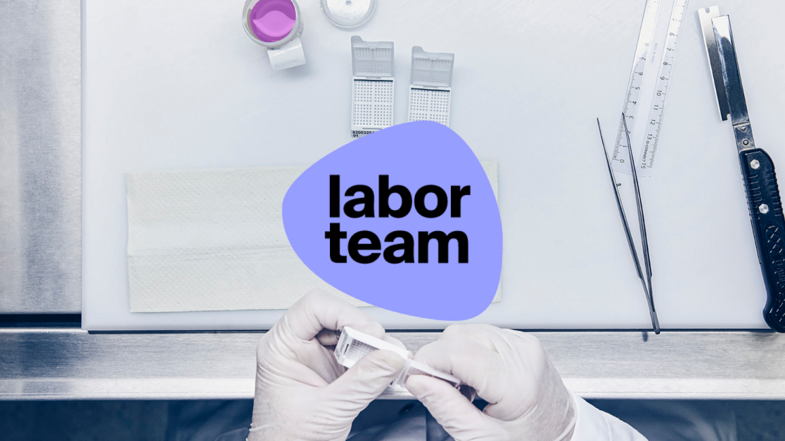 labor team: Umfassende Markentransformation