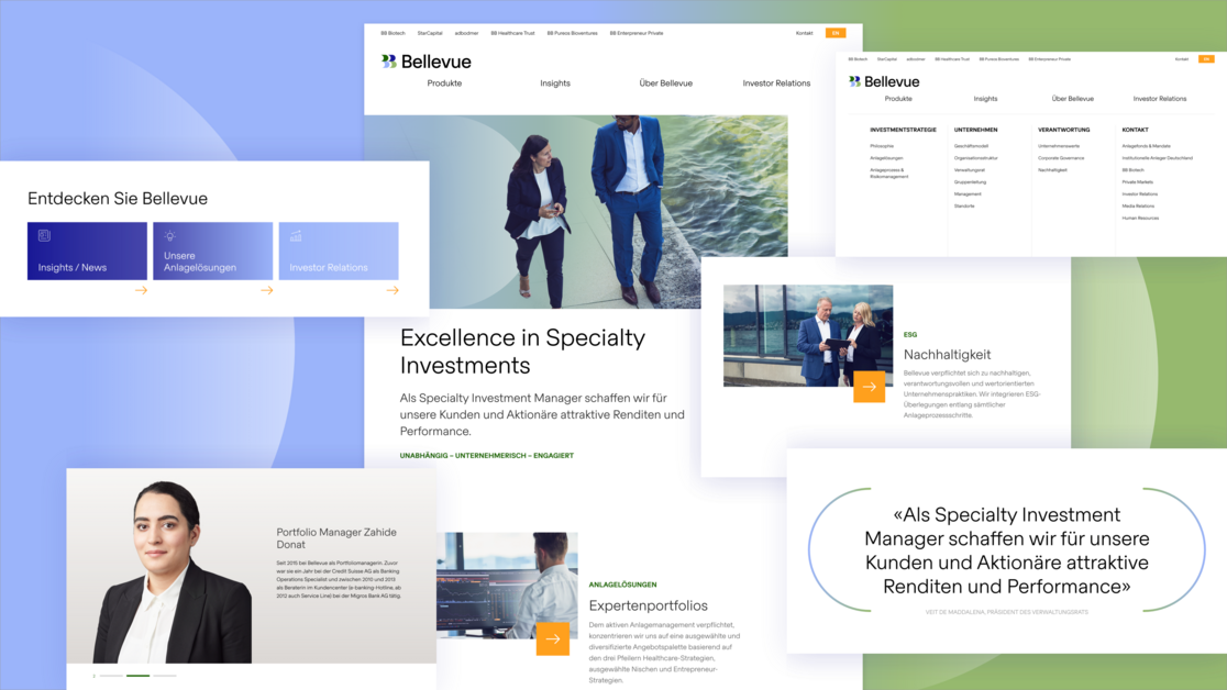 Bellevue: Komplexe Multisite
